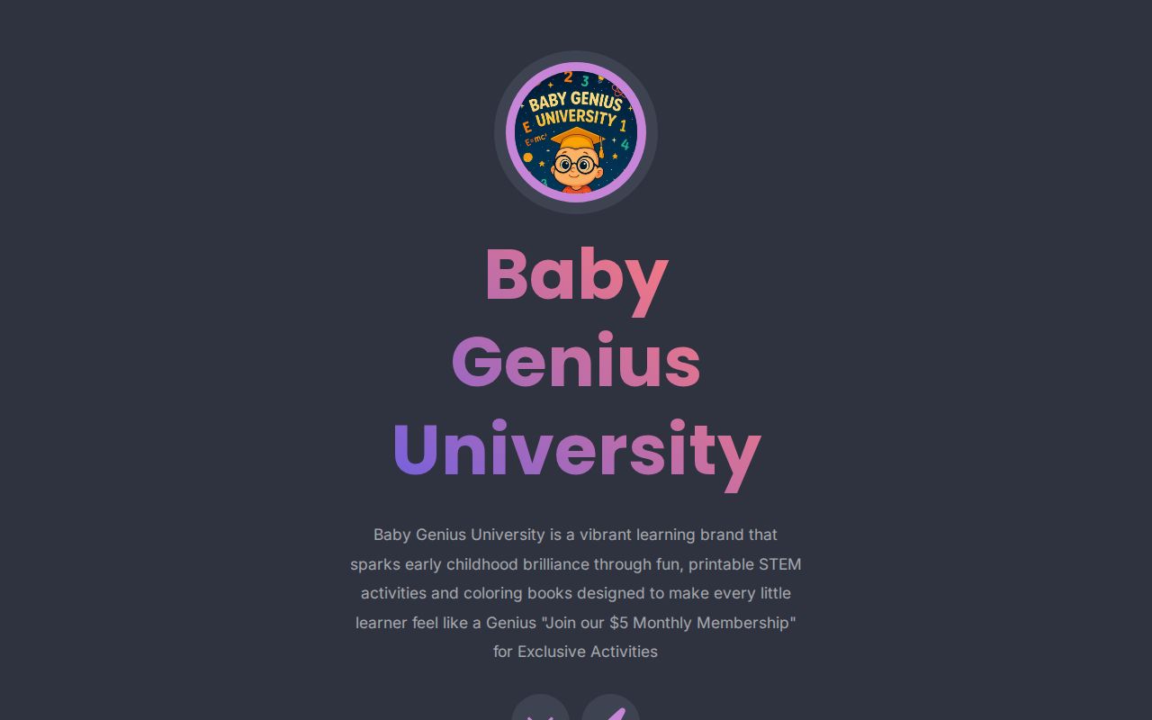 BabyGeniusUniversity
